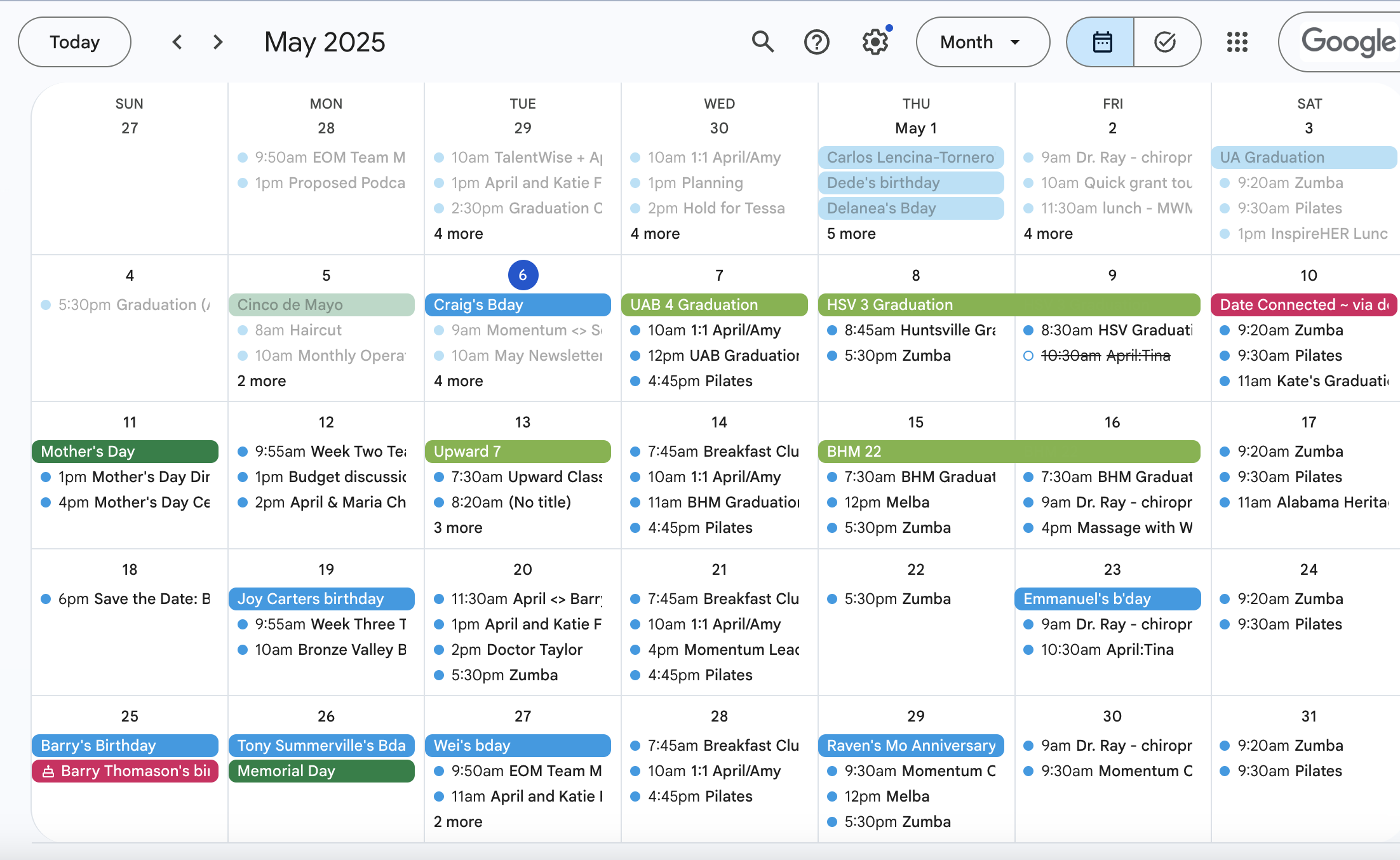 Ease through Maycember - Momentum Leaders